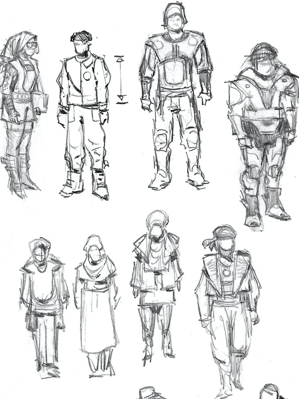 Video Game Design Sketches