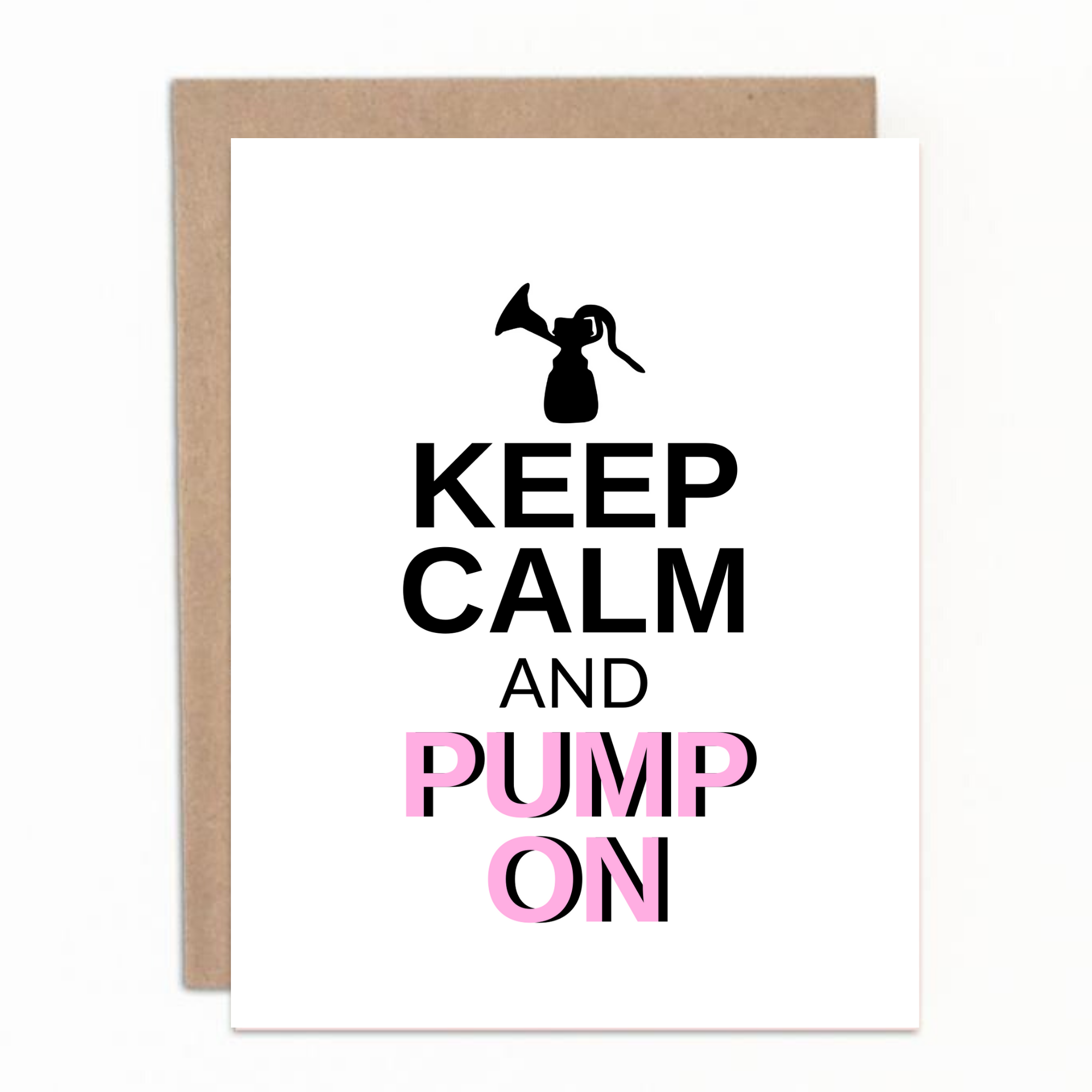 Keep Calm Greeting Card — Milkology®