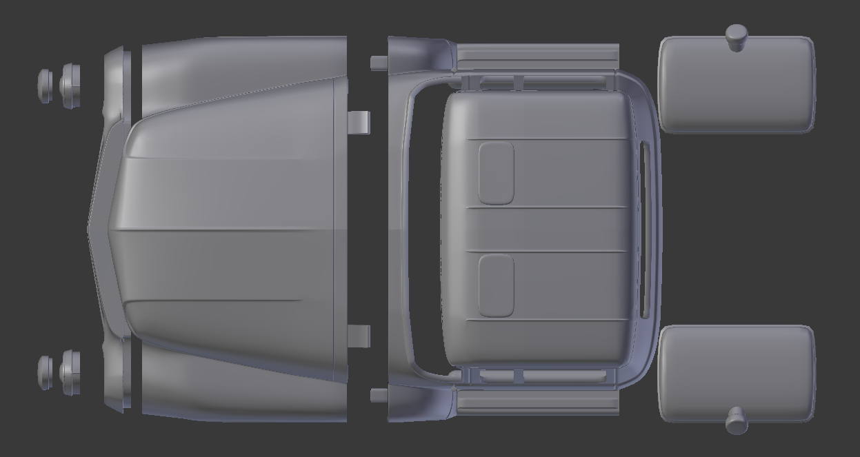 Zerik P310, 335 mm to ??? Wheelbase — SCALE 3D RC