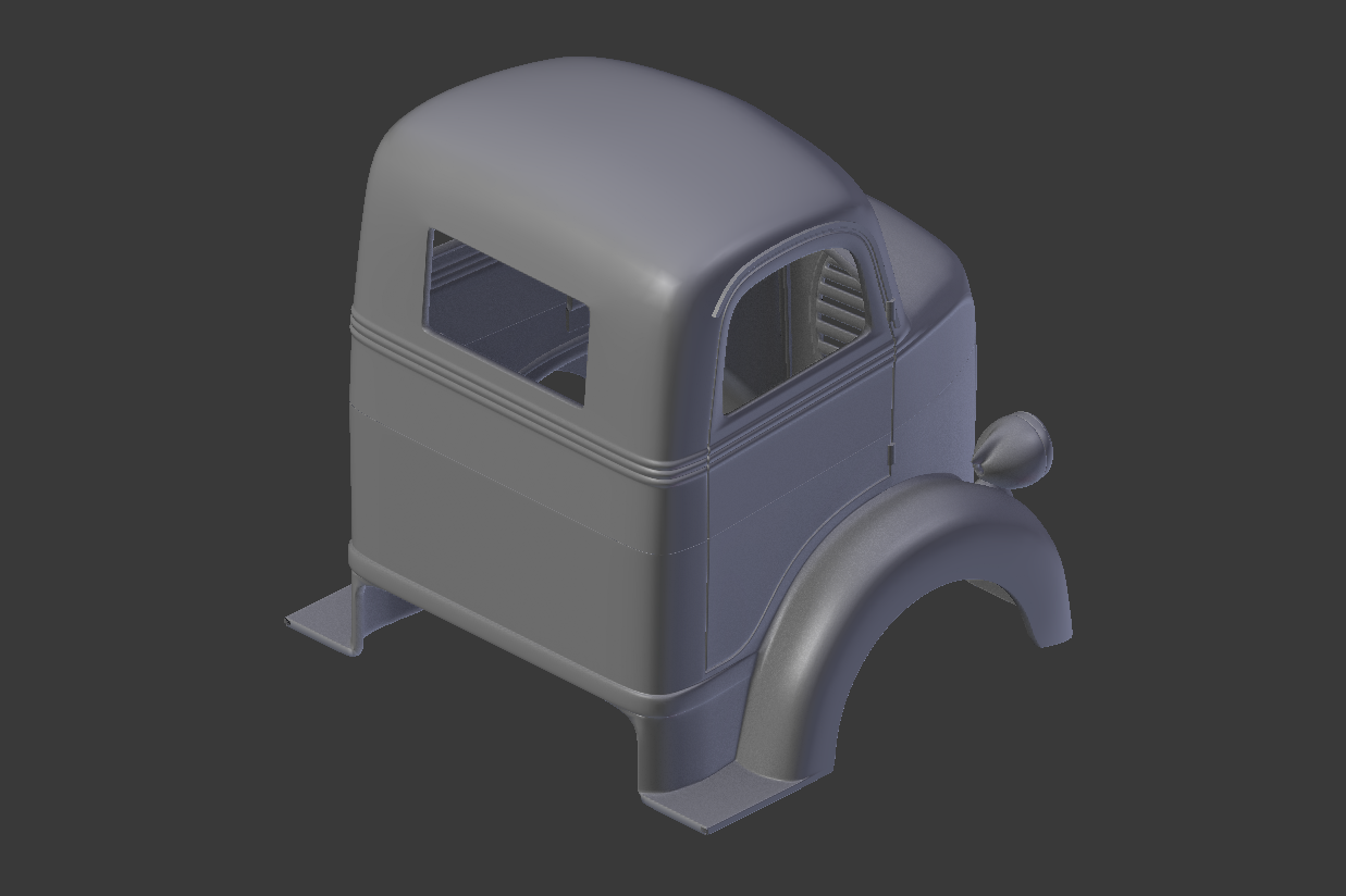 CTC H37 COE, 285 mm to ??? Wheelbase — SCALE 3D RC