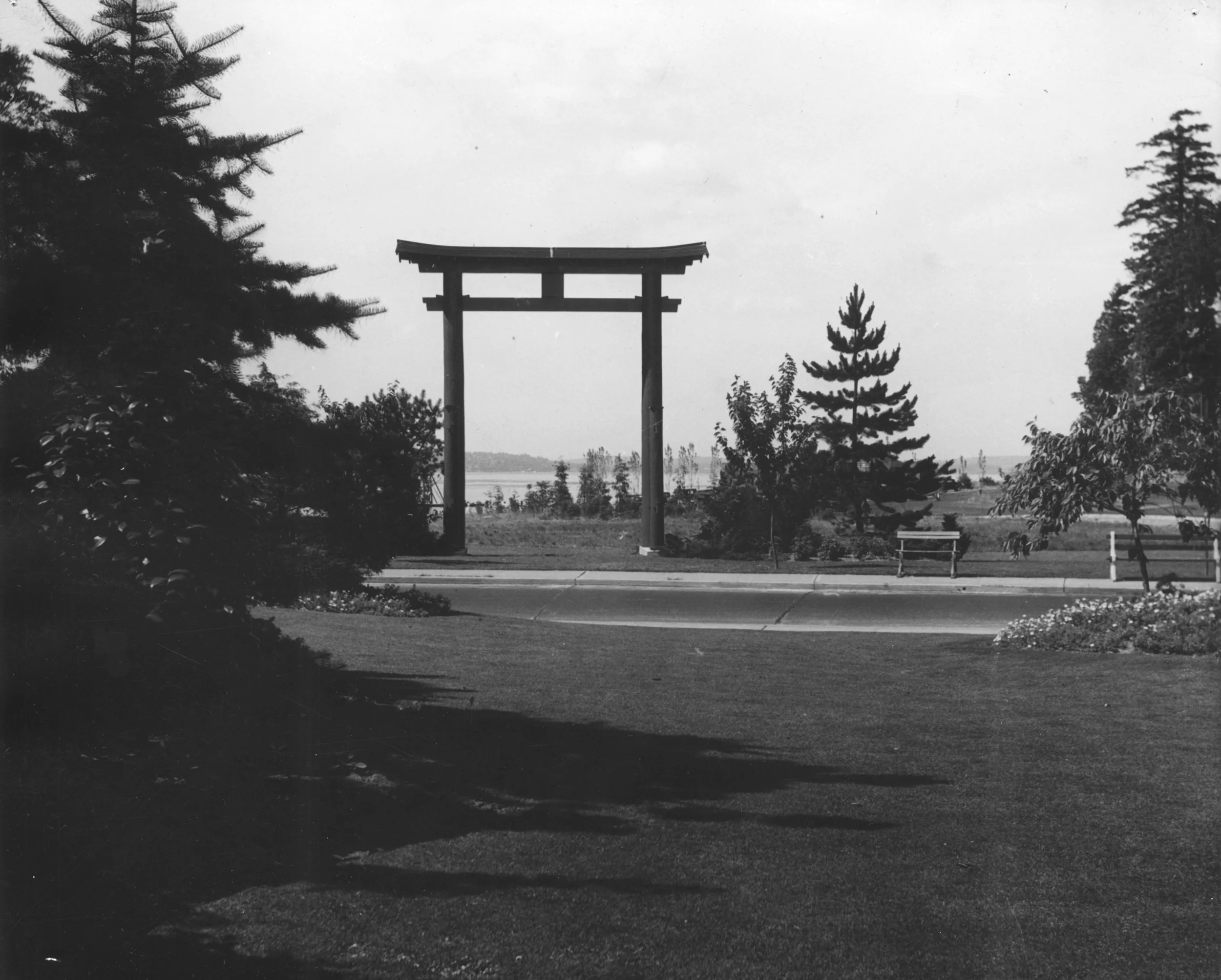 New Torii will rise over Seward Park this Spring — Japanese Cultural ...