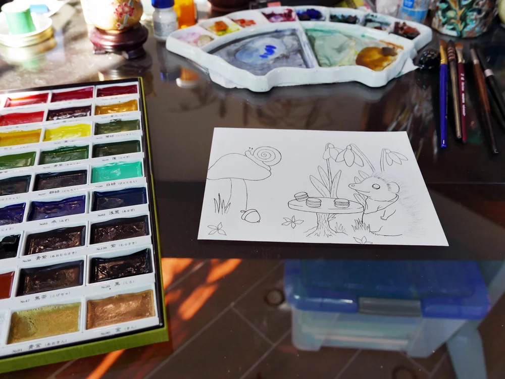 Gansai: An Exploration into Japanese Watercolors — Japanese Cultural ...