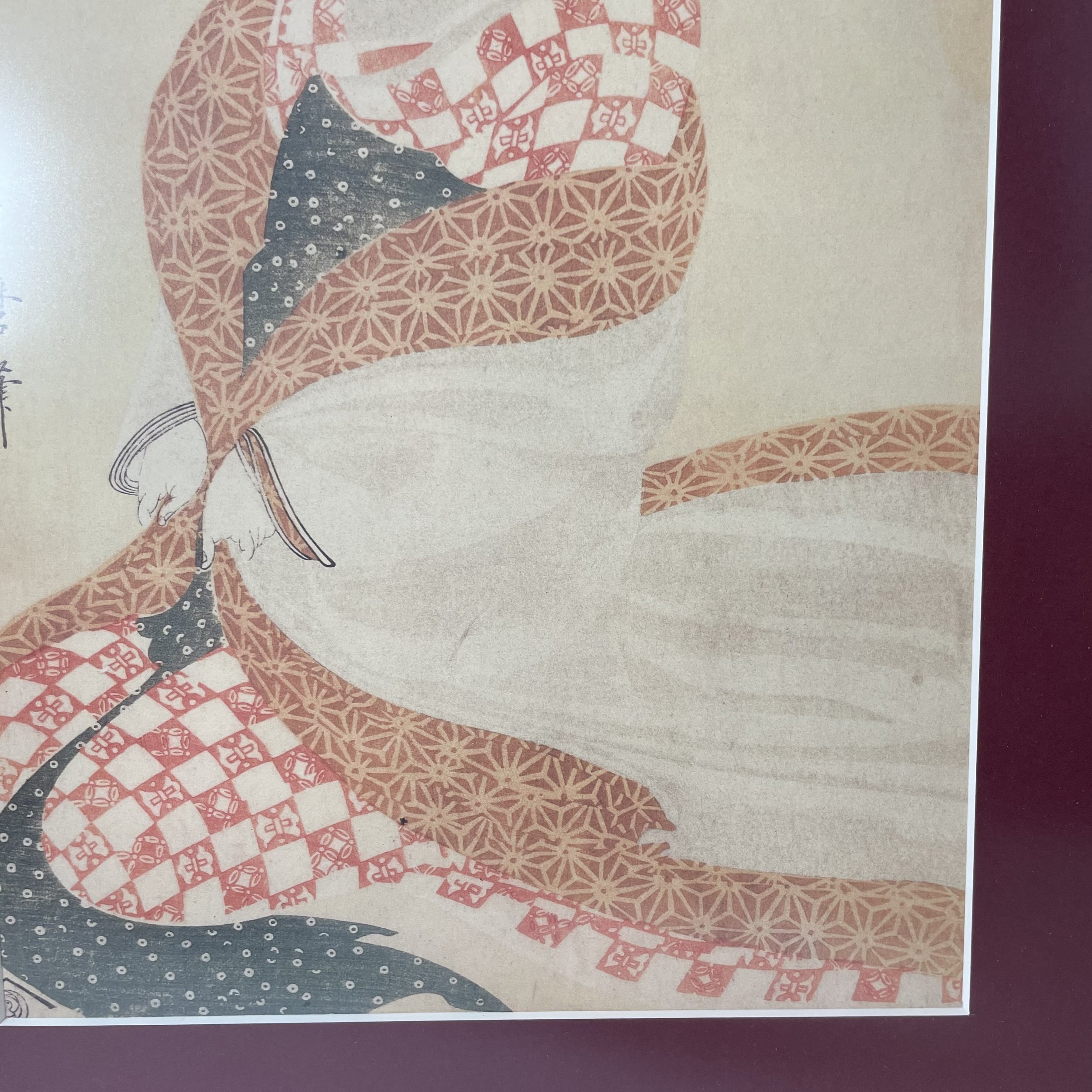 Brocade Patterns in Utamaro's Style by Kitagawa Utamaro (Print ...