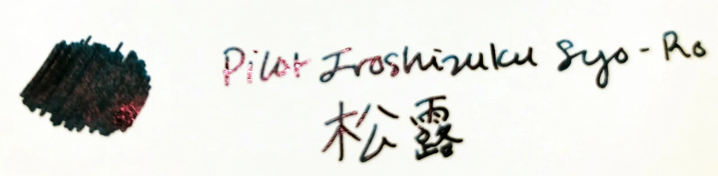 Personalizing a Fountain Pen: Ink & Paper — Japanese Cultural ...