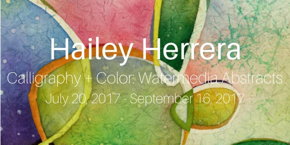 SEAD Gallery Presents Hailey Herrera’s “Calligraphy + Color: Watermedia ...