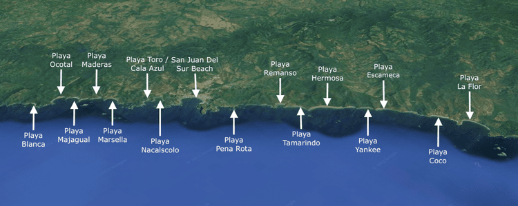 The Beaches of San Juan Del Sur, Nicaragua — life in nica