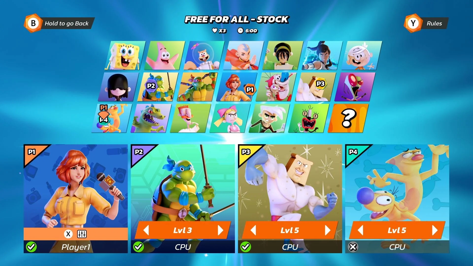 Nickelodeon All-Star Brawl - Review — Analog Stick Gaming