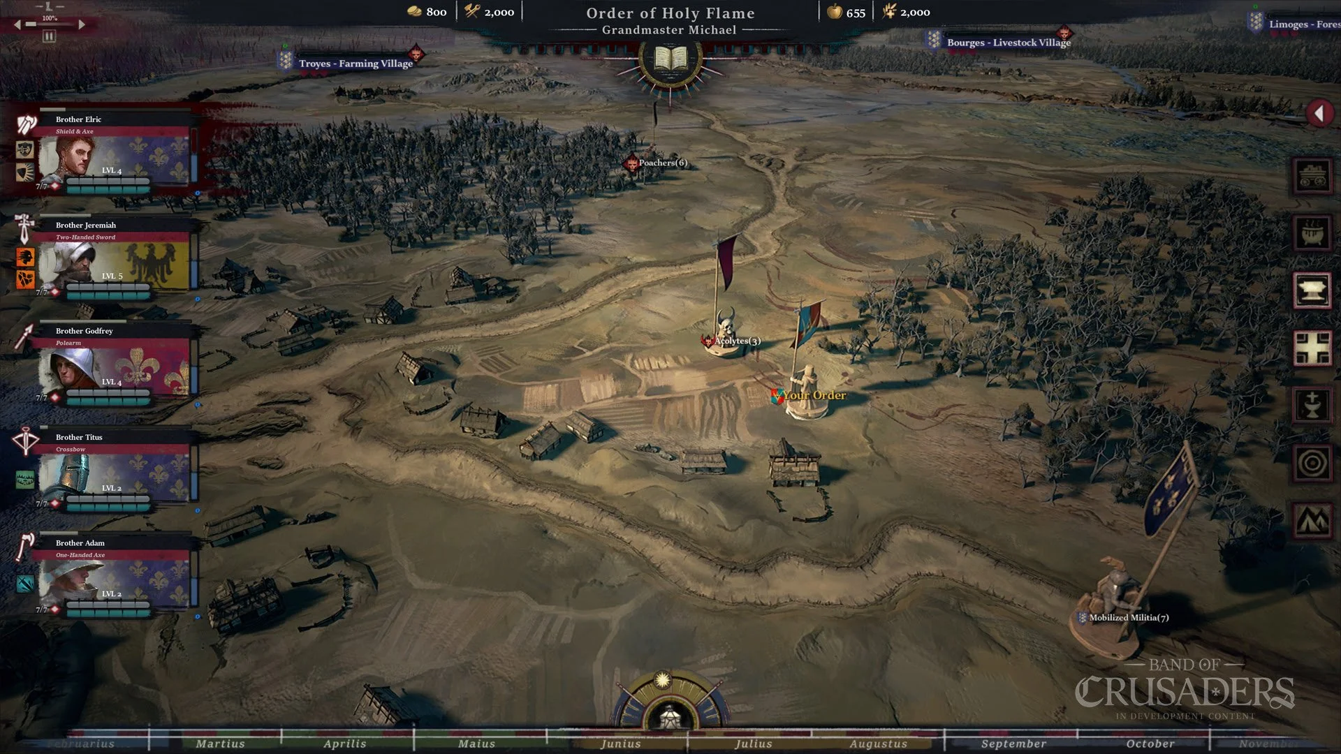 Band of Crusaders Marches to Glory in a Witcher-esque Medieval Europe ...