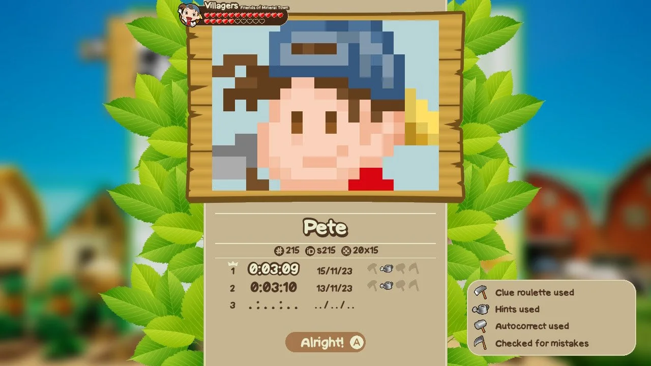 Rainy Frog announces Piczle Cross: Story of Seasons. — Analog Stick Gaming