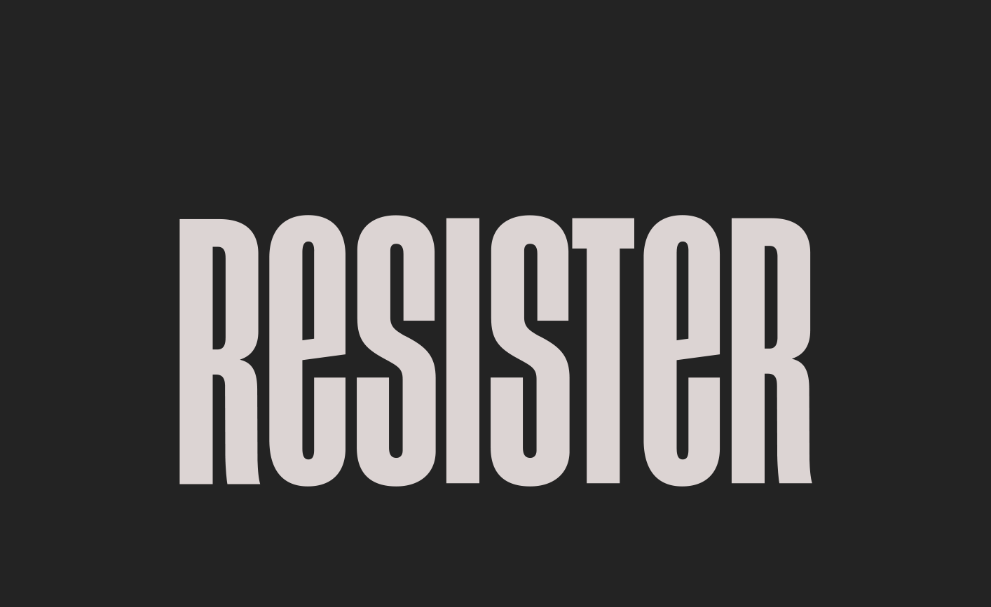 Resister — Shrishti Vajpai