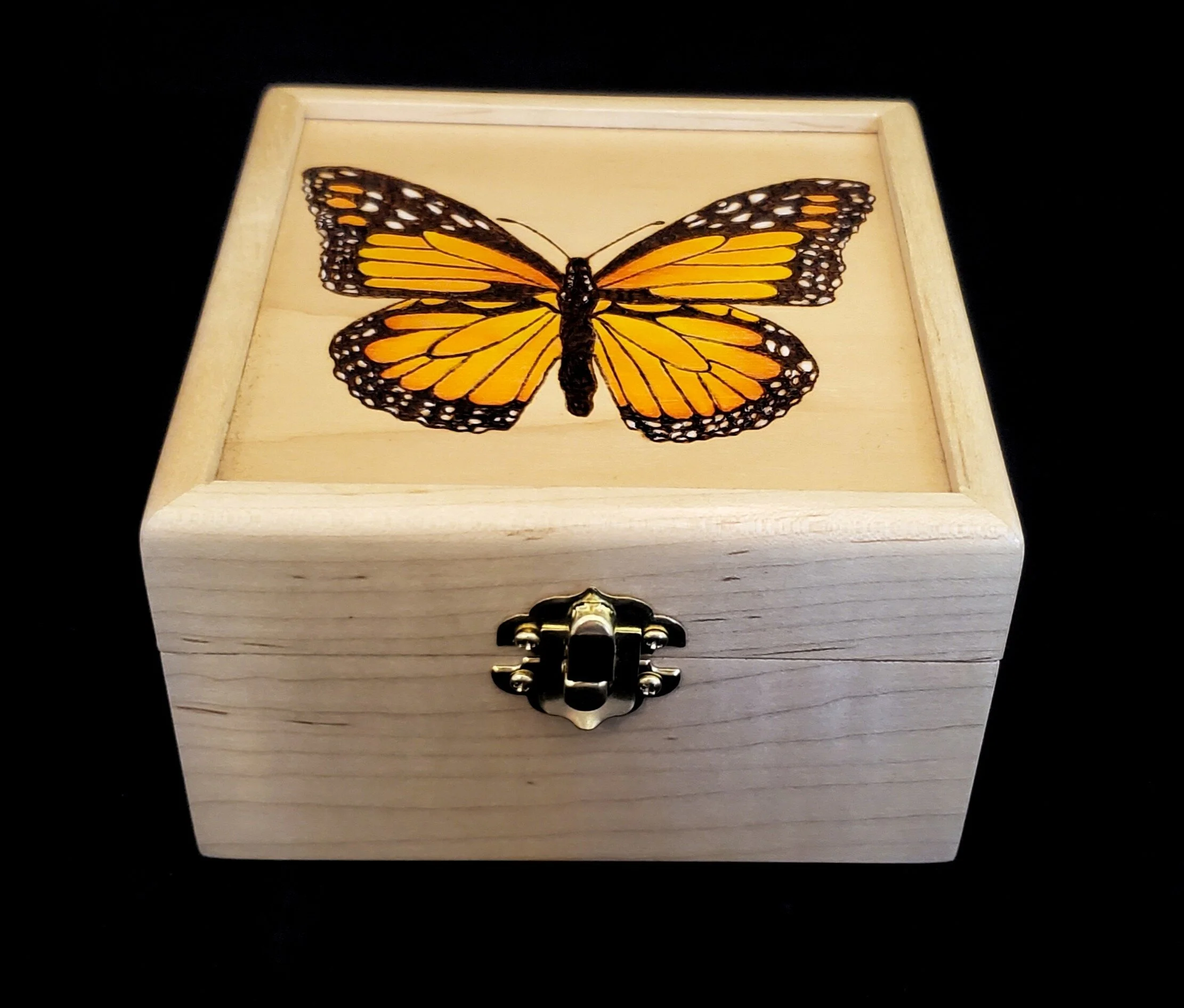 Monarch Butterfly Box Jewelry Boxes Home & Living Jewelry Storage etna ...