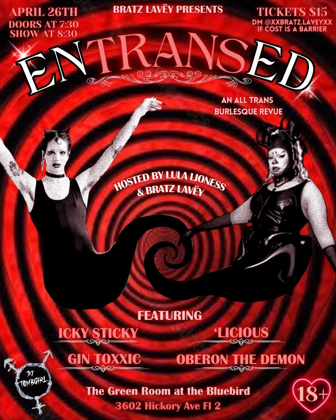 Events Calendar — The Bluebird