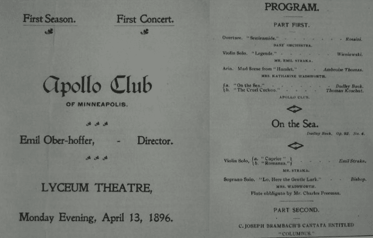 The Apollo Club