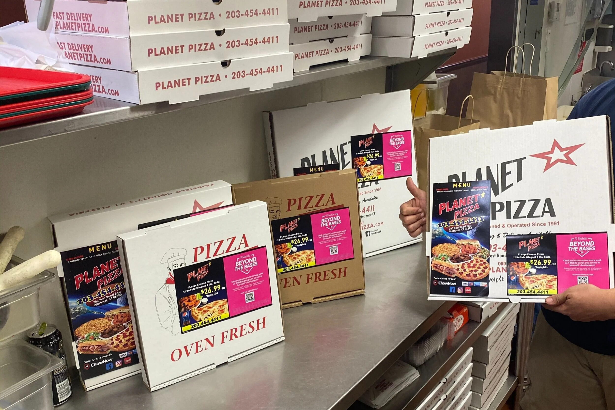 Pizza Box Media | Pizzeria Advertising - Tiffany Outdoor Inc.