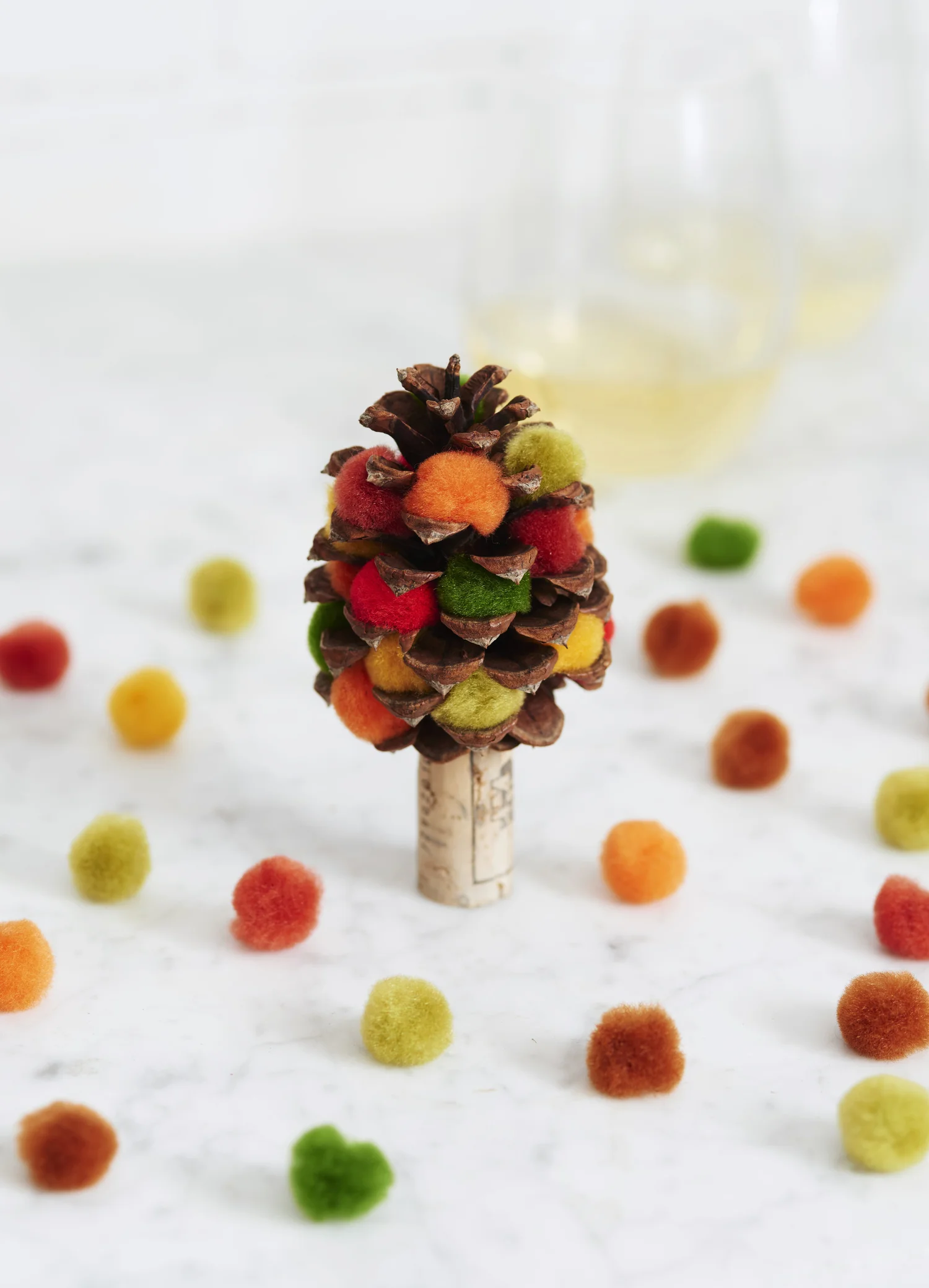 DIY Pinecone Wine Stopper — Bindle & Brass Trading Company
