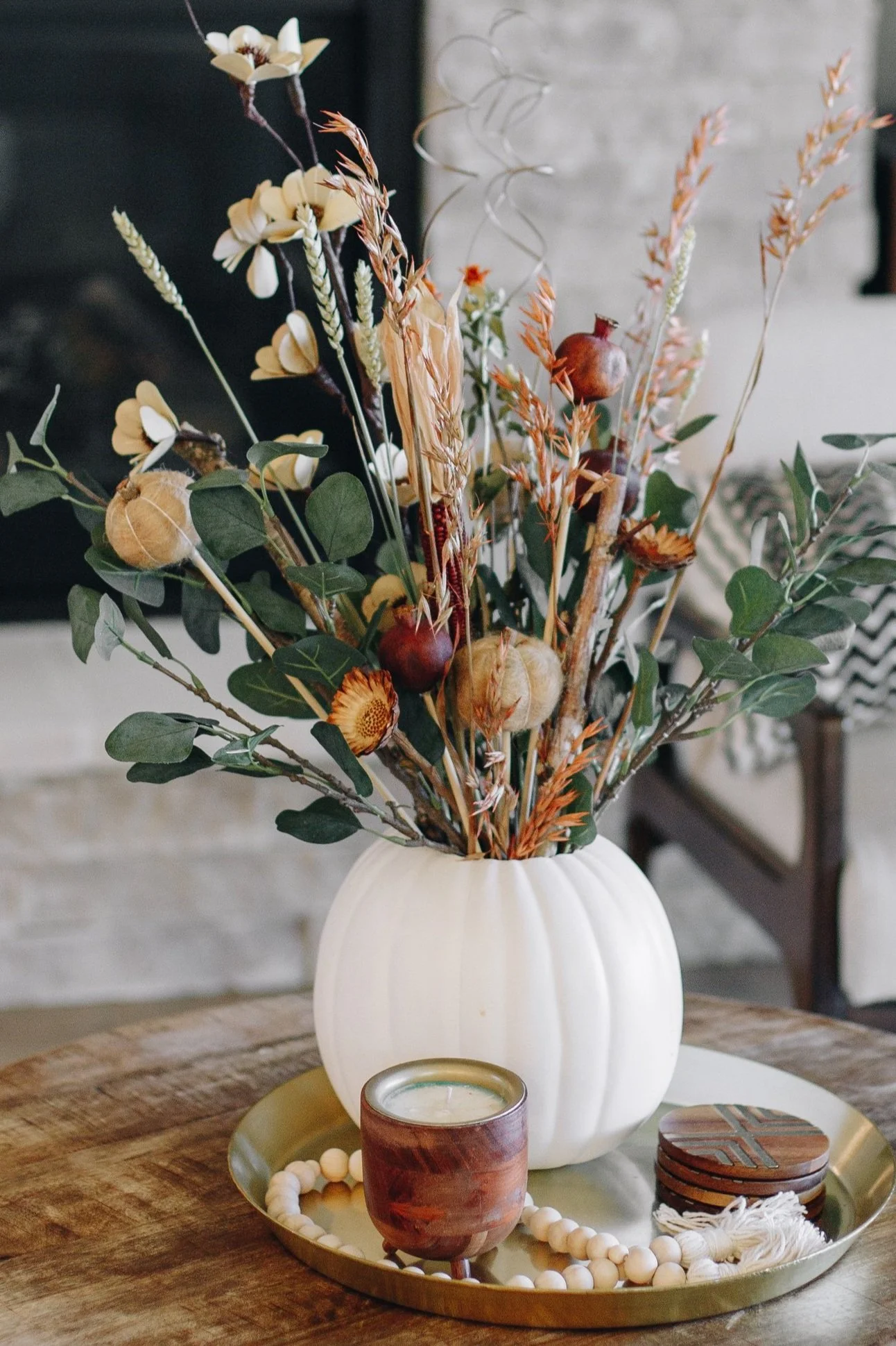 7 Easy Dried Natural Flower Home Arrangements to Make This Fall ...