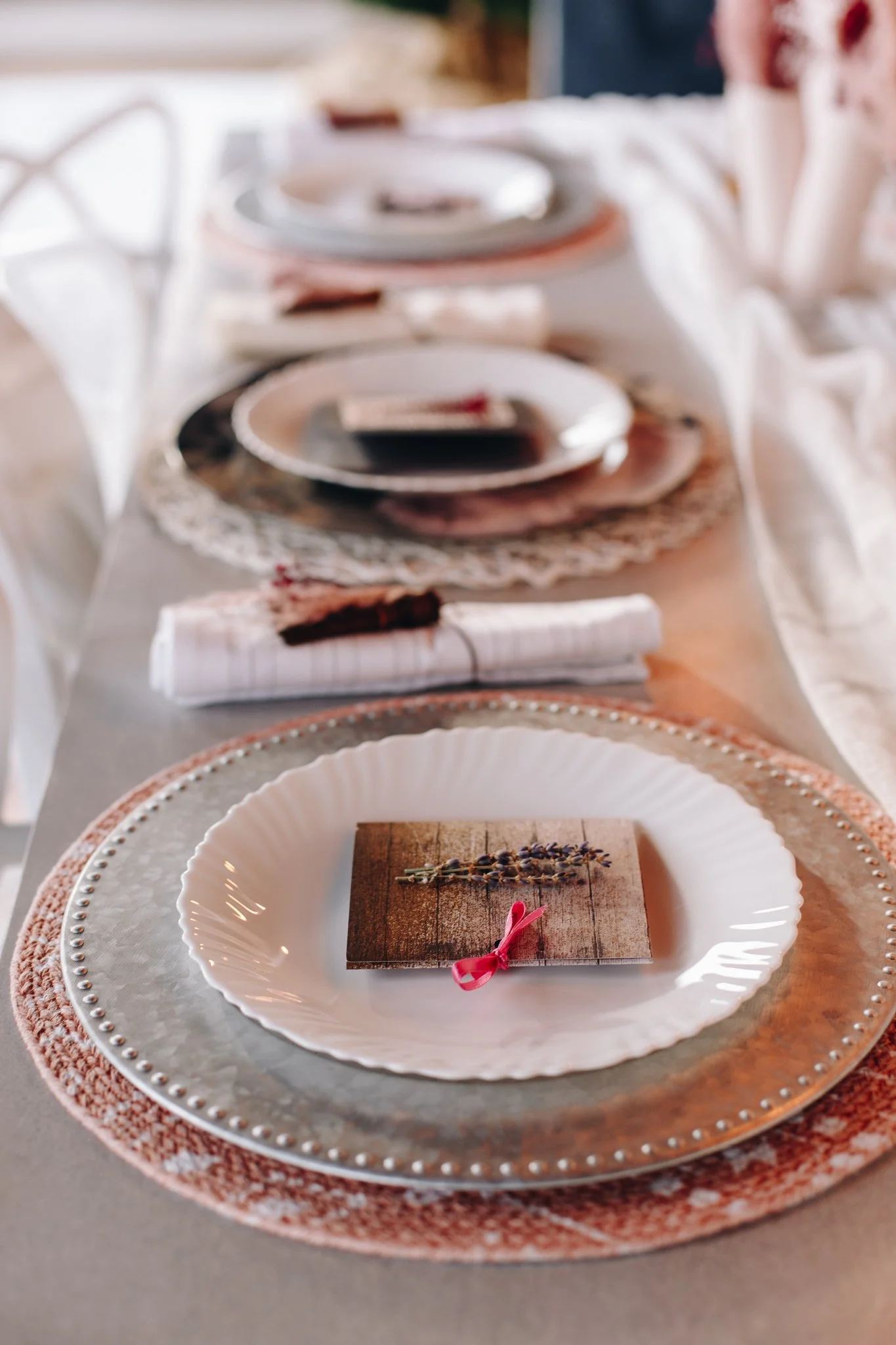 Charming DIY Handmade Dried Natural Cards for Valentine’s Day — Bindle ...