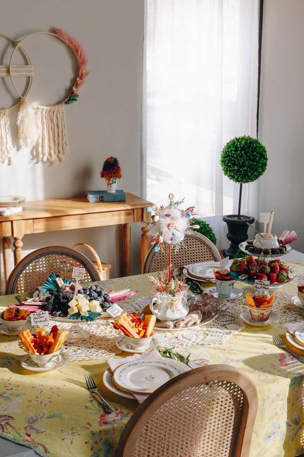 Top Three Reasons You Should Host a Boho-Chic Tea Party Brunch — Bindle ...