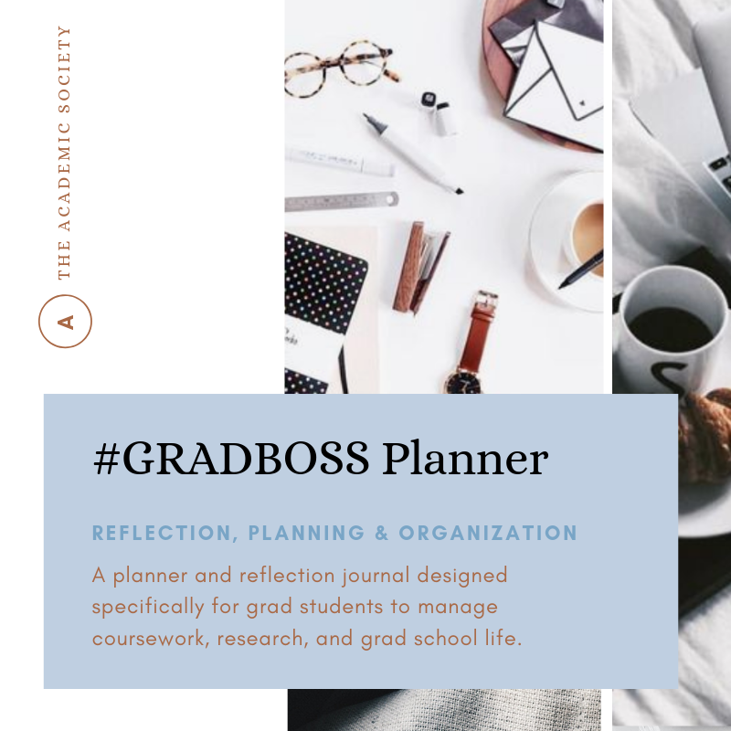 Grad School Planner 2019-2020 — the academic society