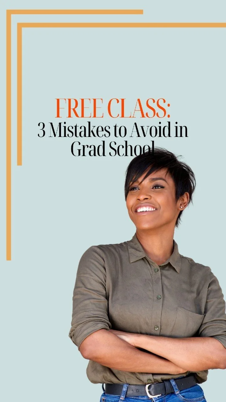 Free Webinar for Incoming Grad Students: Navigate Your First Semester ...