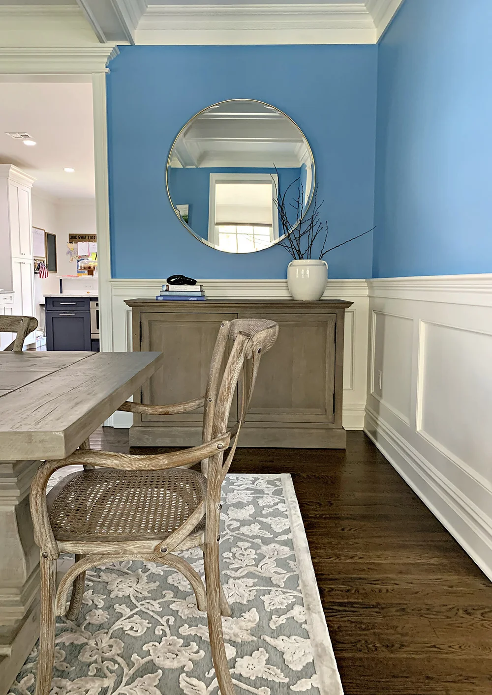 Ramsey Dining Room Refresh - Bergen County interior designer
