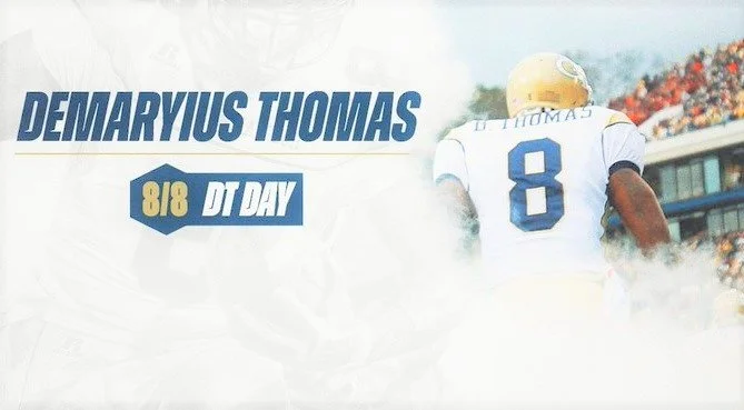 Georgia Tech celebrates West Laurens' Demaryius Thomas with 8/8 DT Day