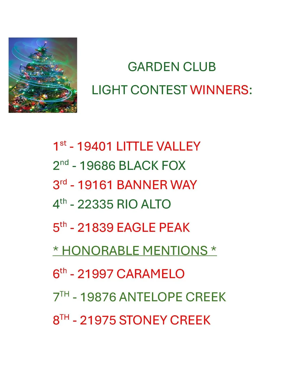 Light Contest Winners 2024 — Lake California