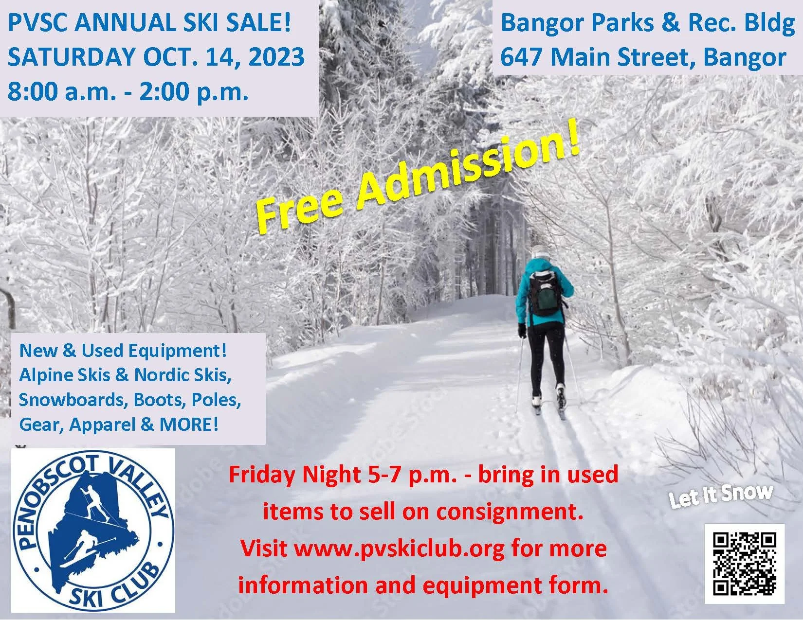 Ski Sale — Penobscot Valley Ski Club