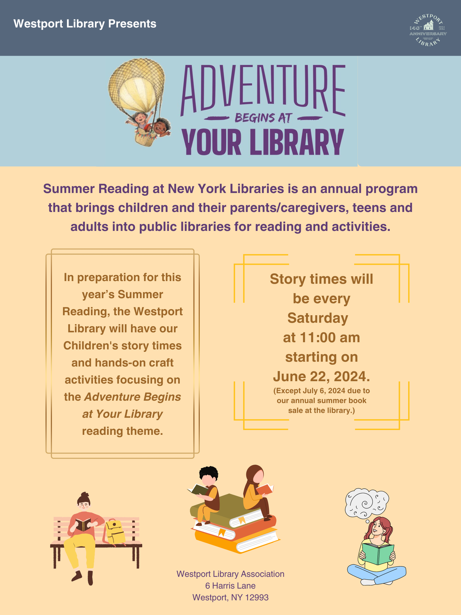 LIBRARY EVENTS — Westport Library Association