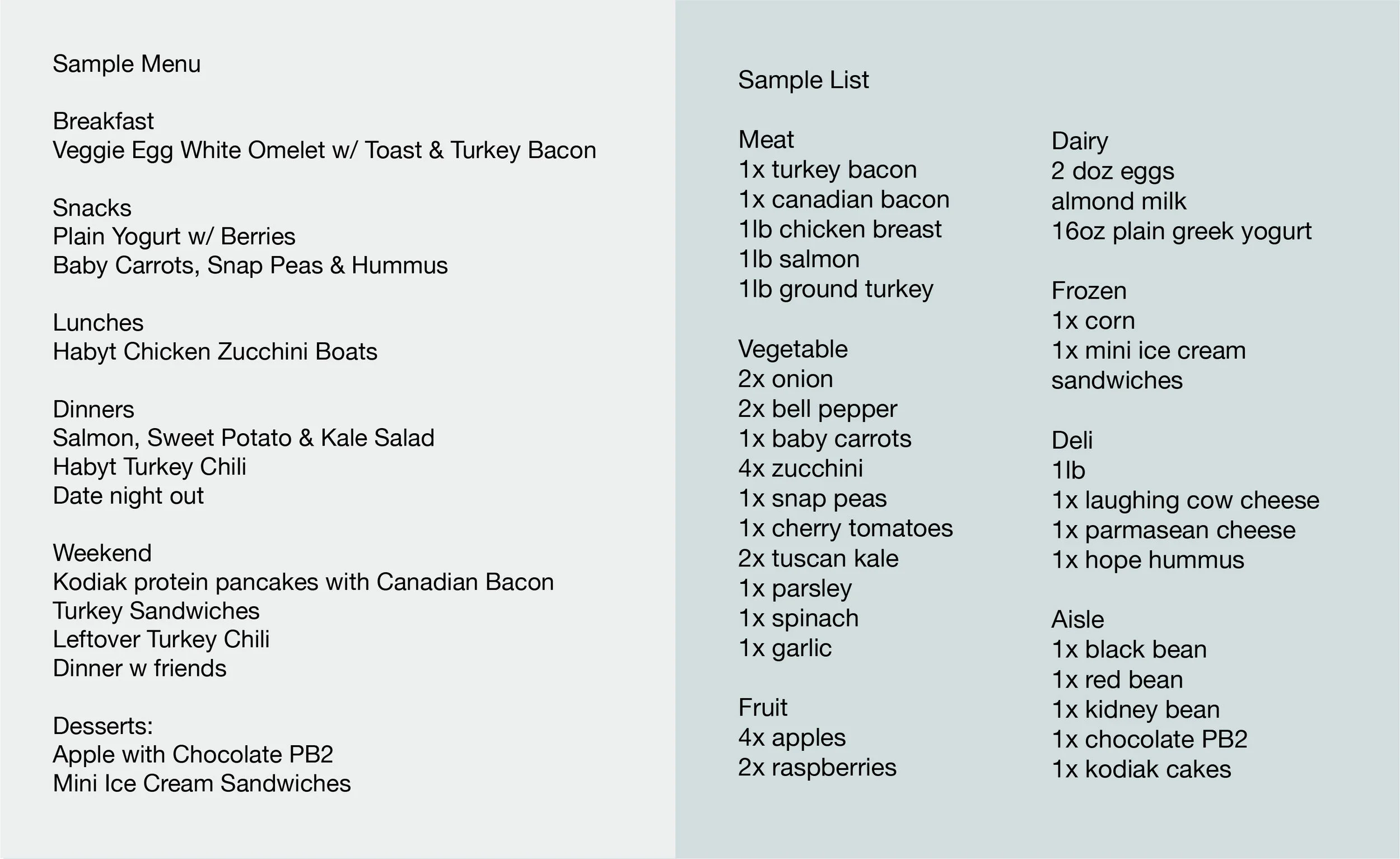 MEAL BUILDING — The Habyt