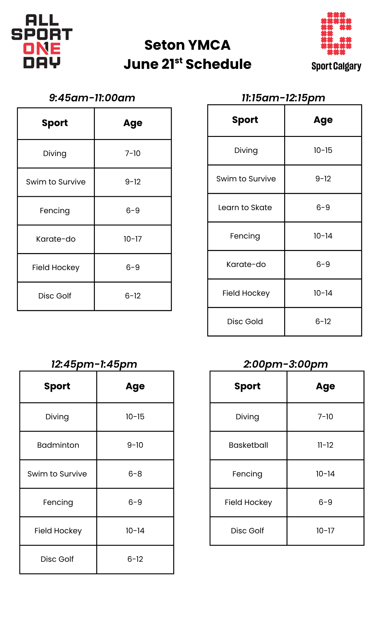 Brookfield Residential YMCA at Seton | Sport Calgary