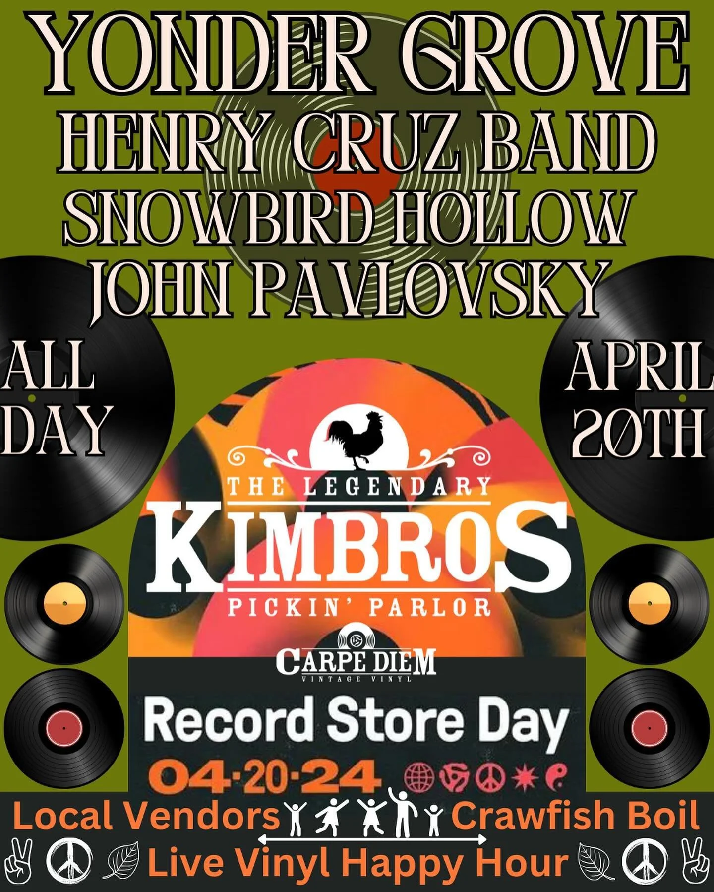 The Legendary Kimbro's Pickin' Parlor