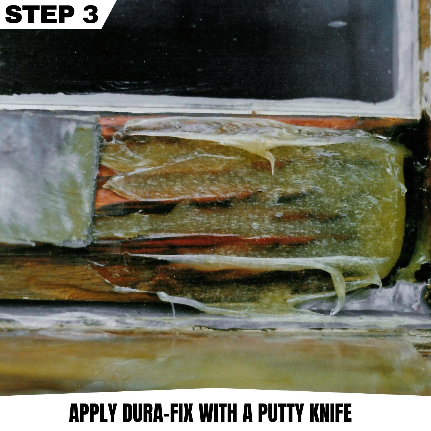 Dura-Fix: Flexible Epoxy Filler for Rotted Wood Repair - Dura-Fix ...