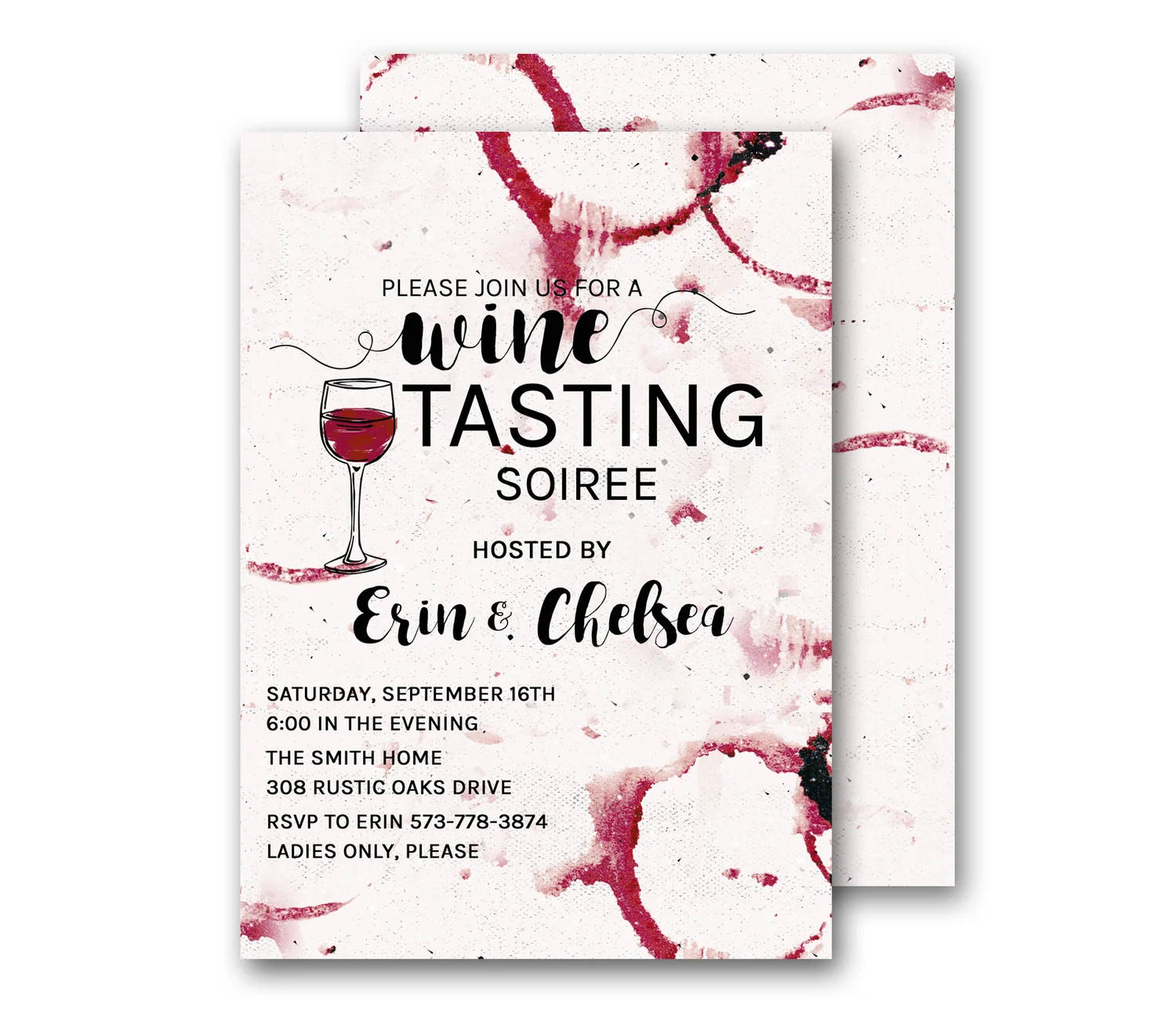 Wine Tasting Party Invitation Wording