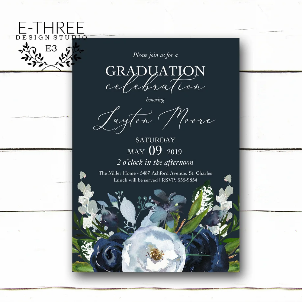 College Graduation Party Invitation