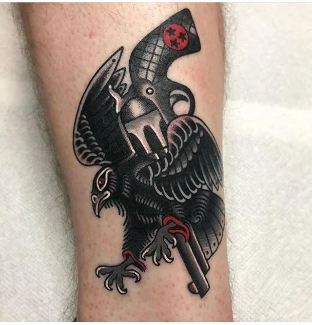 Traditional Condor Tattoo