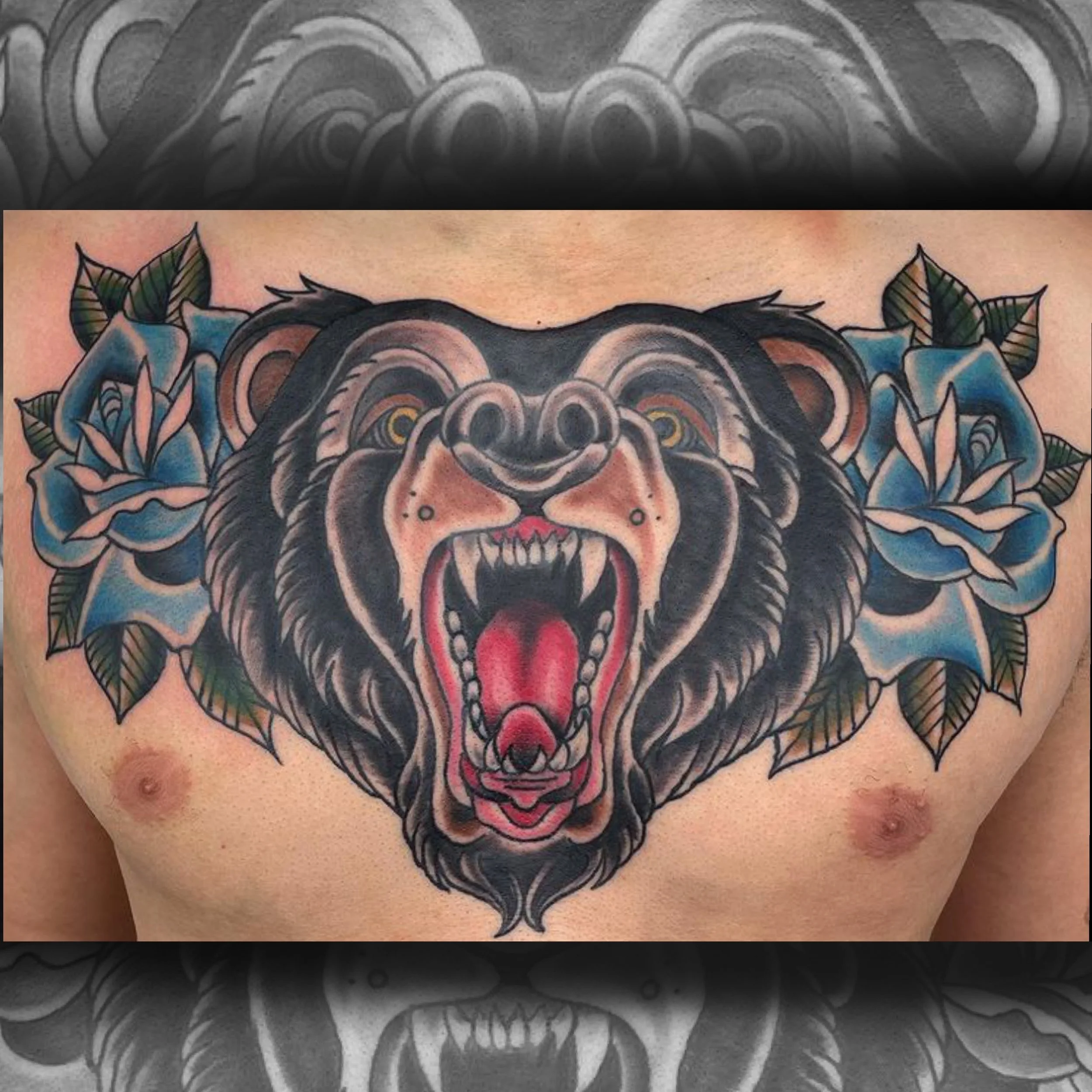 Norcal Bear Tattoo