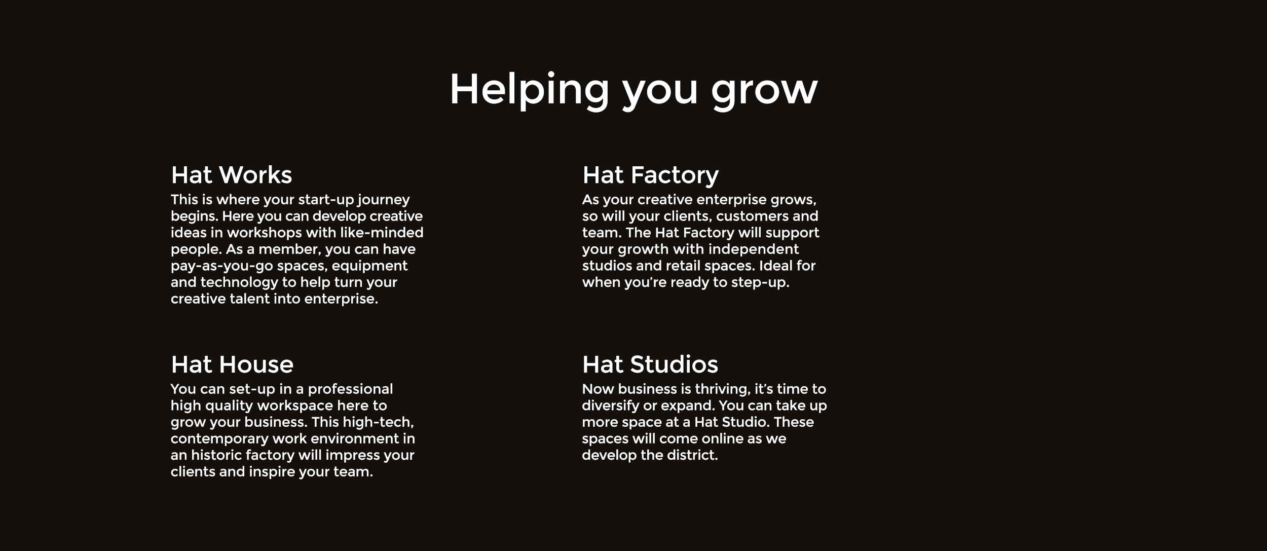 Hat District | Creative Quarter I Luton