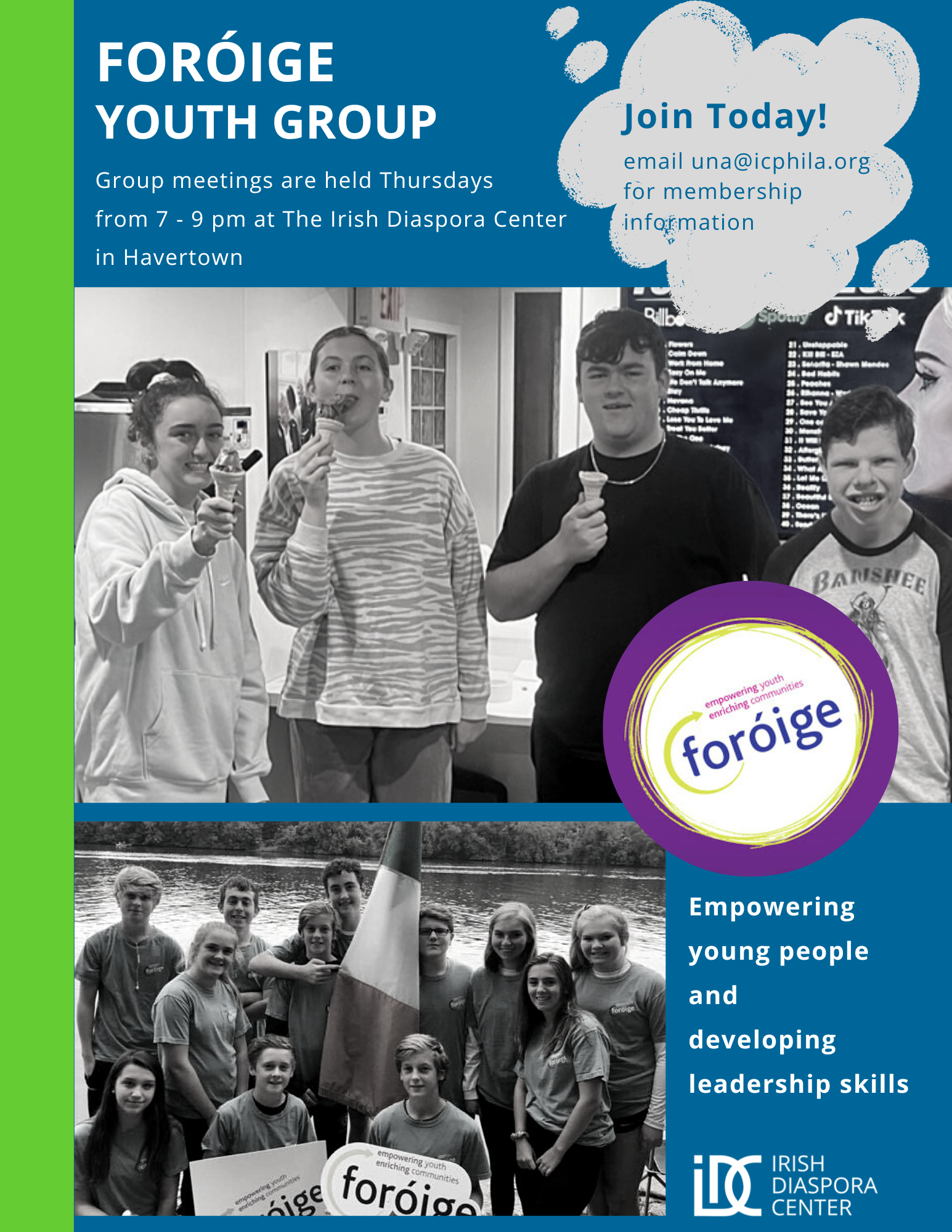 Foróige Youth Club - accepting new members! — Irish Diaspora Center of ...