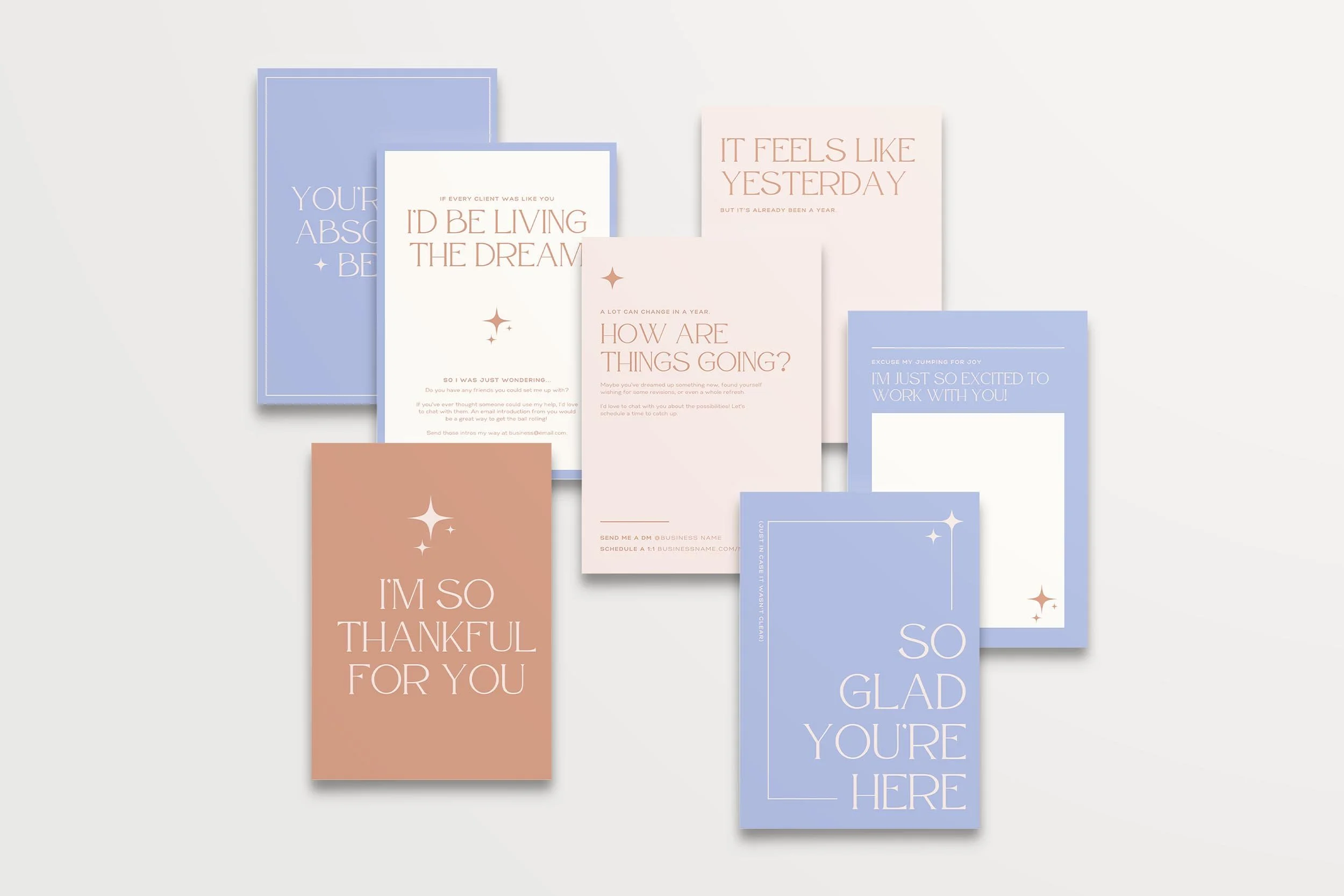 Snail Mail Templates #2 | Soft Collection — The Creative Template Shop