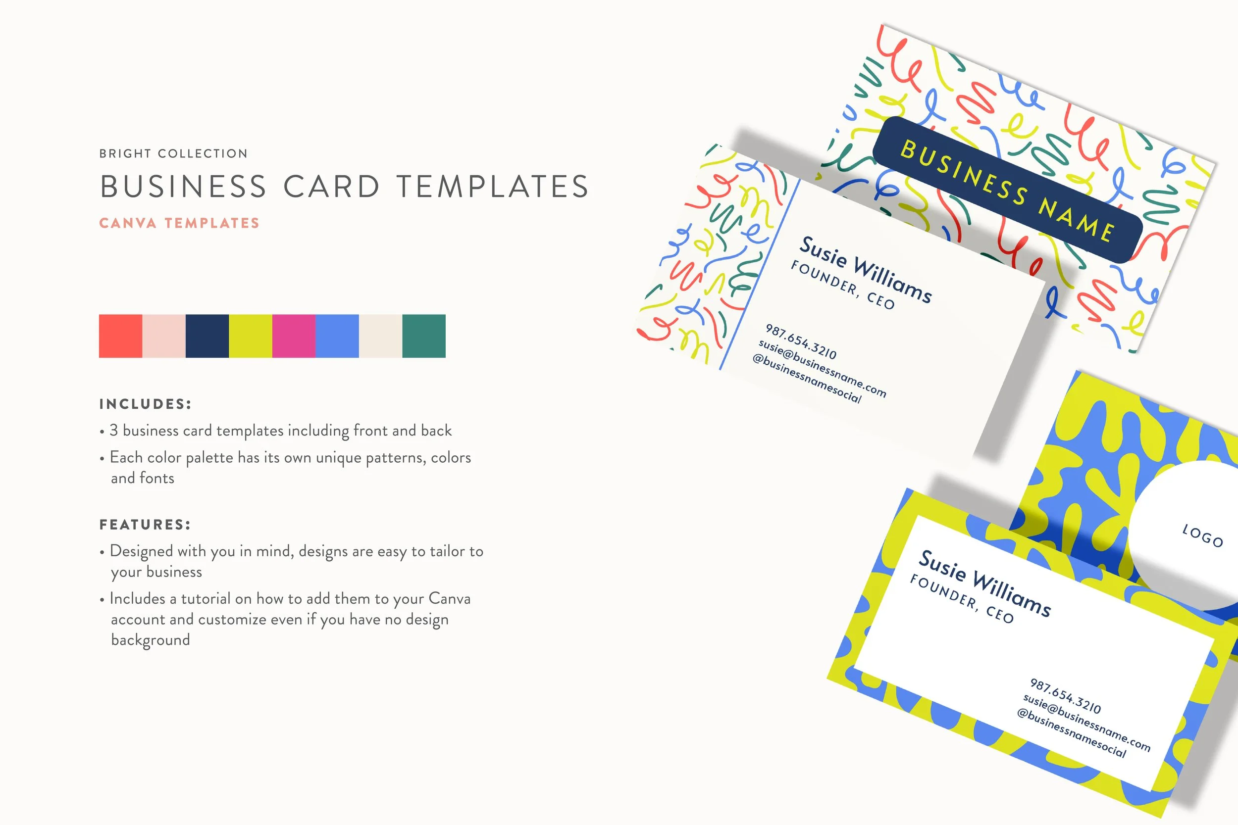 Indesign Templates Business Cards