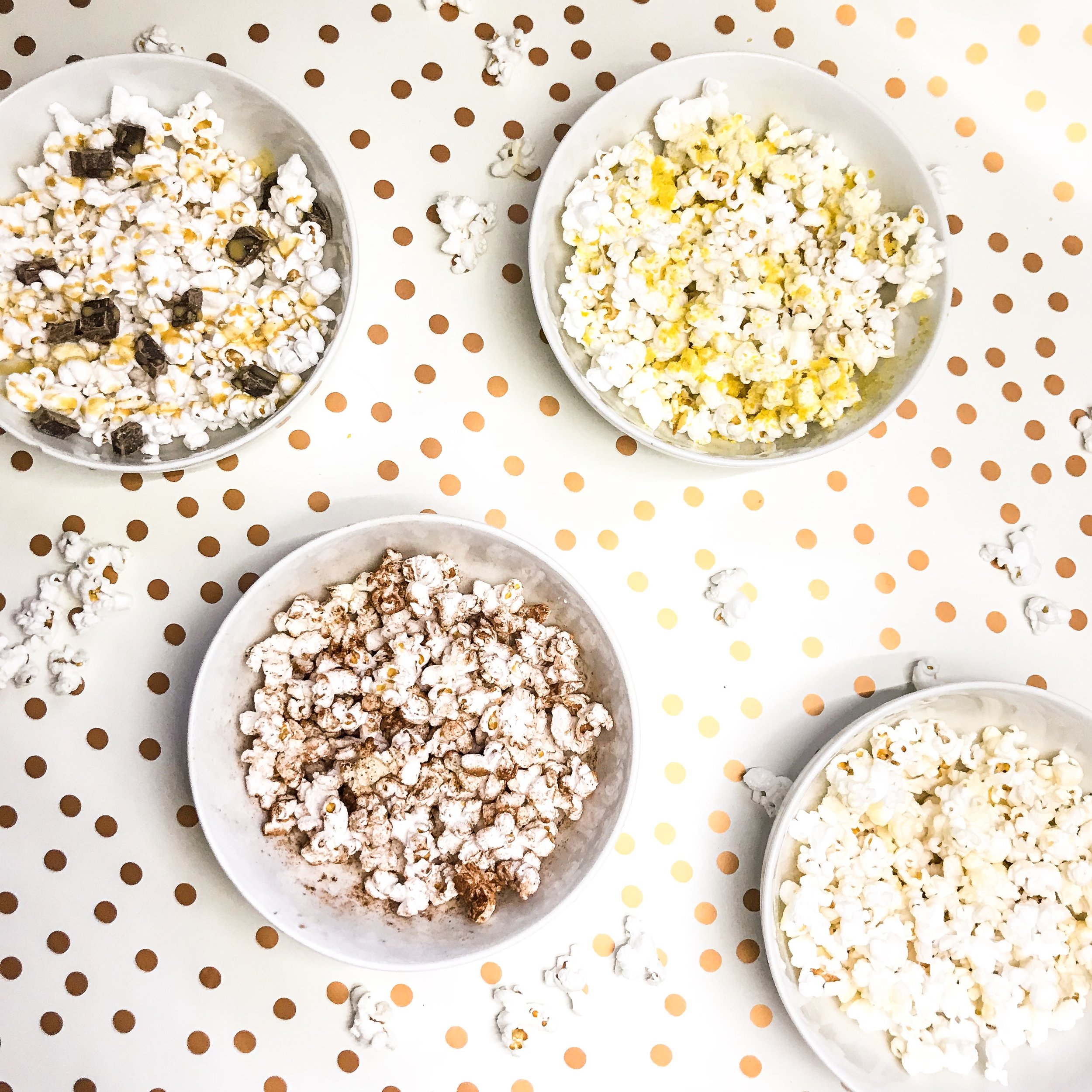Popcorn Party! 4+ Fun Popcorn Recipes — Fitstagram Michelle