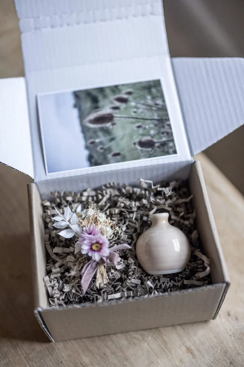 Handmade ceramic scalloped black vase — Paper Thin Moon | British ...