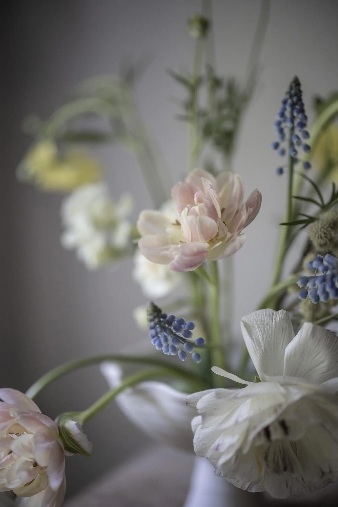 How to Make a Spring Flower Display in a Bowl — Paper Thin Moon ...