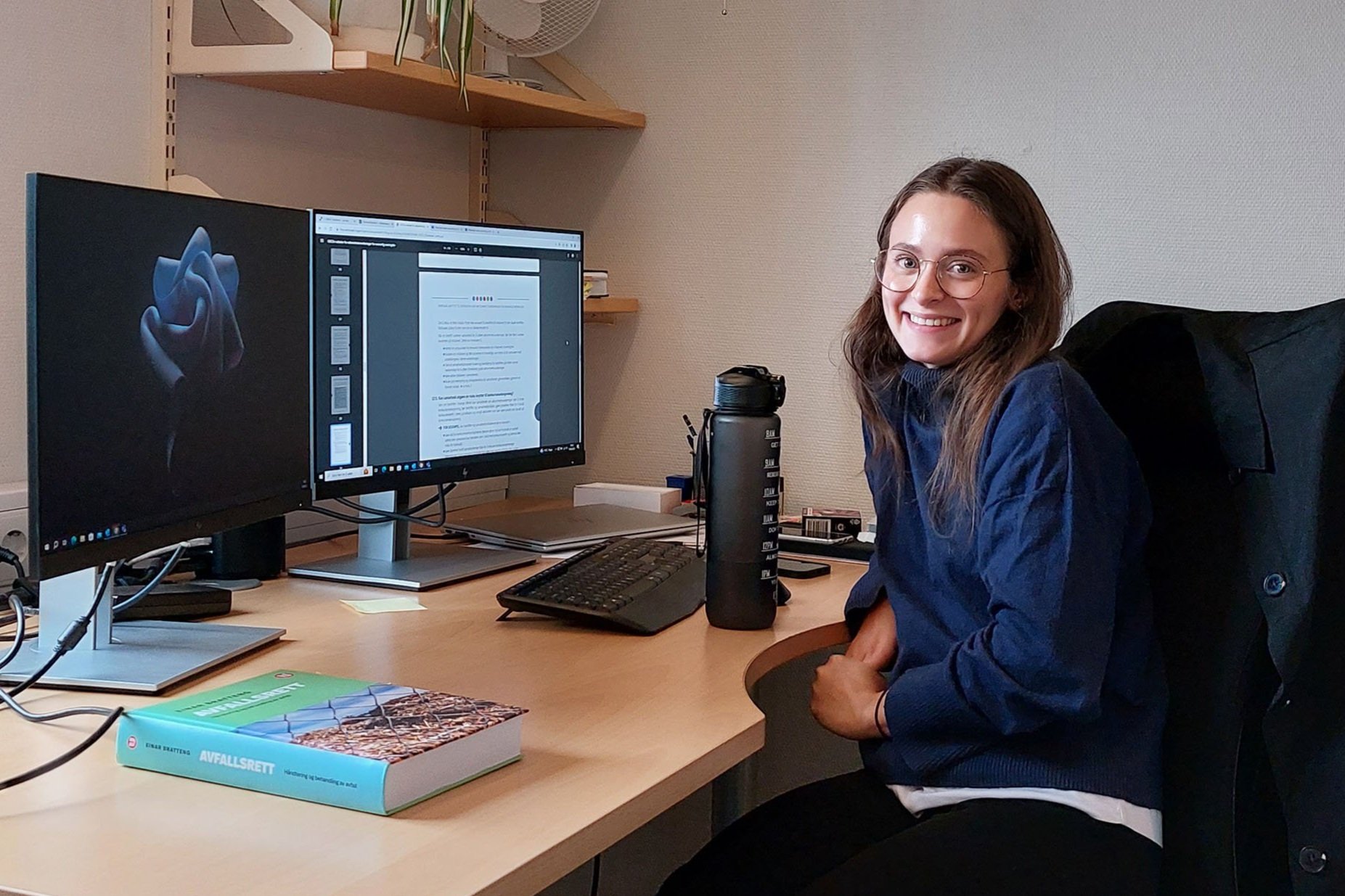 Maria er ny trainee i SIMAS