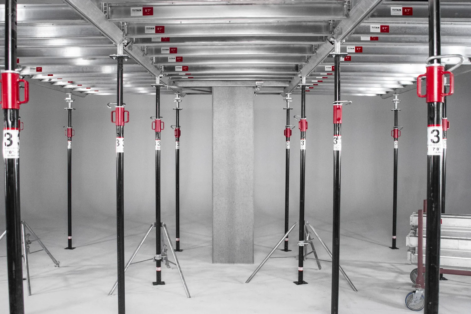 TITAN HV and XL Concrete Slab Shoring System — TITAN Formwork Systems