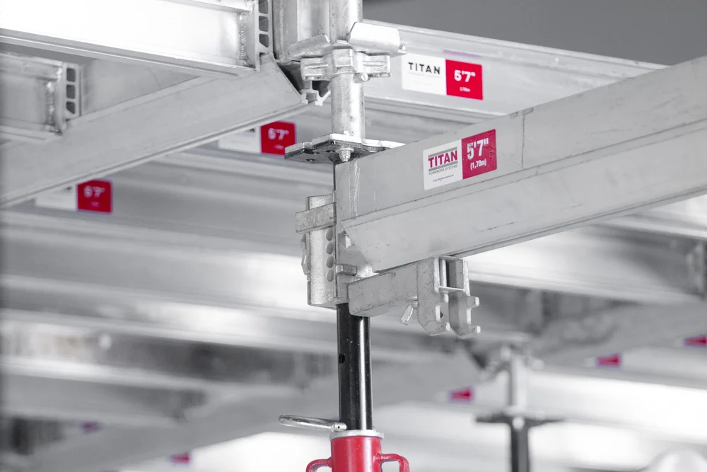 TITAN HV and XL Concrete Slab Shoring System — TITAN Formwork Systems