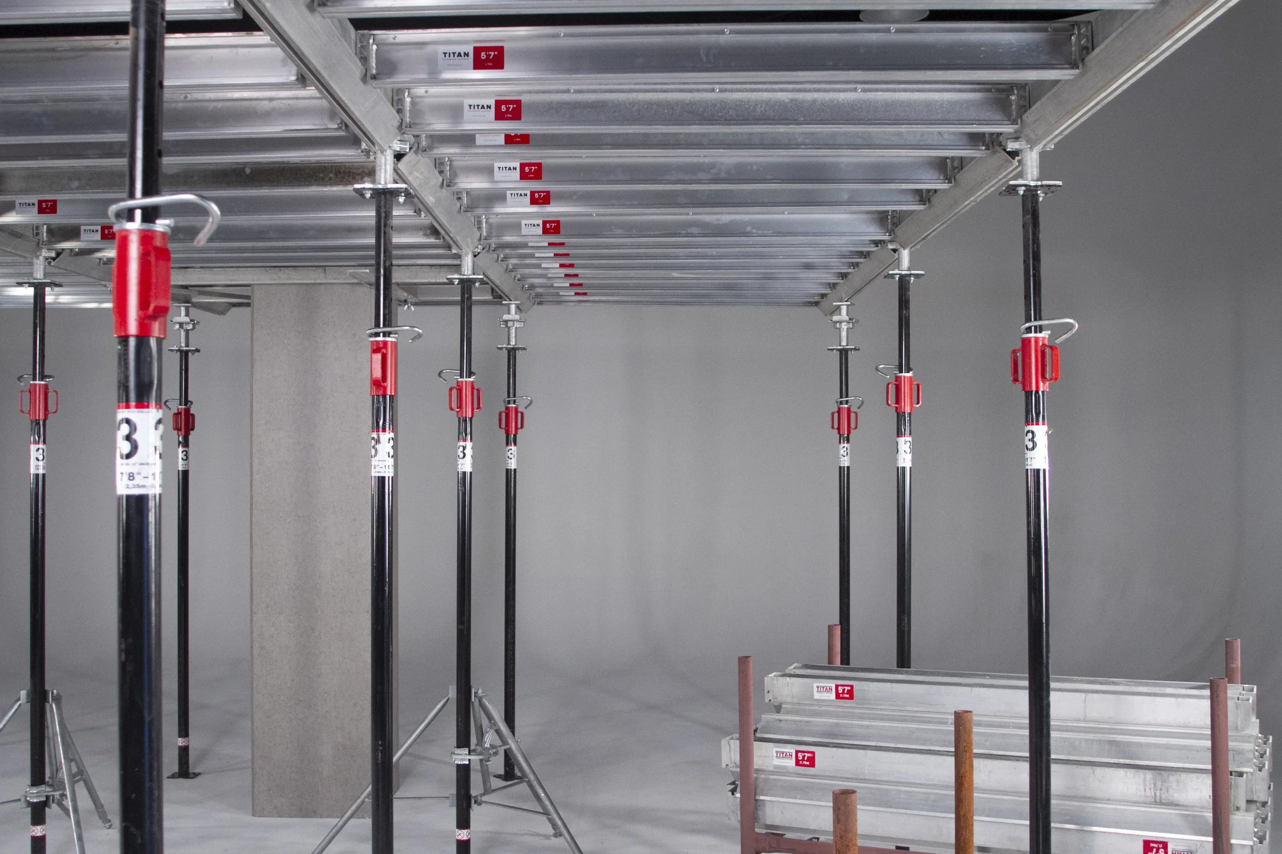 TITAN HV and XL Concrete Slab Shoring System — TITAN Formwork Systems
