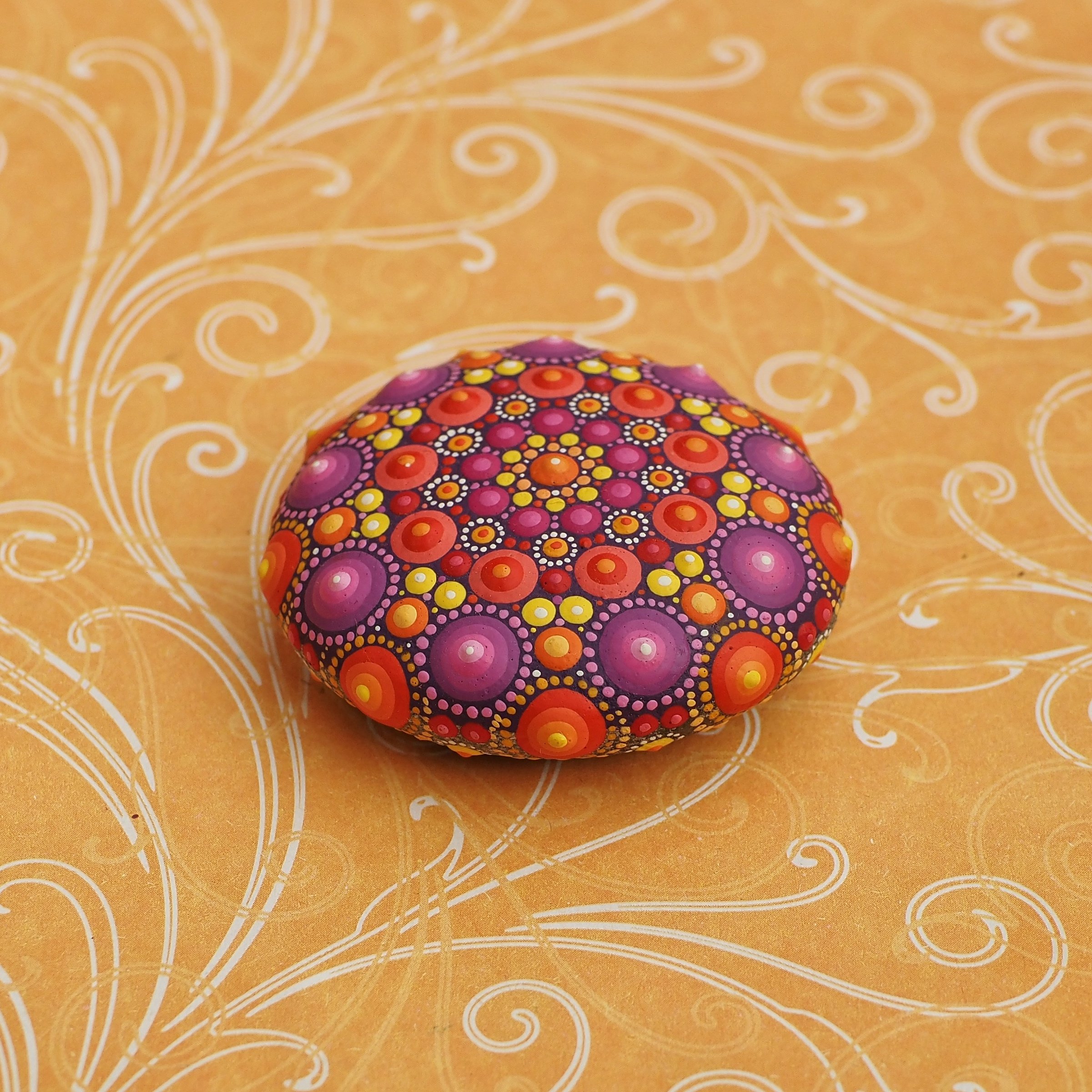 MANDALA STONES — Colourful Artistry | Mandala Stones | Elspeth McLean