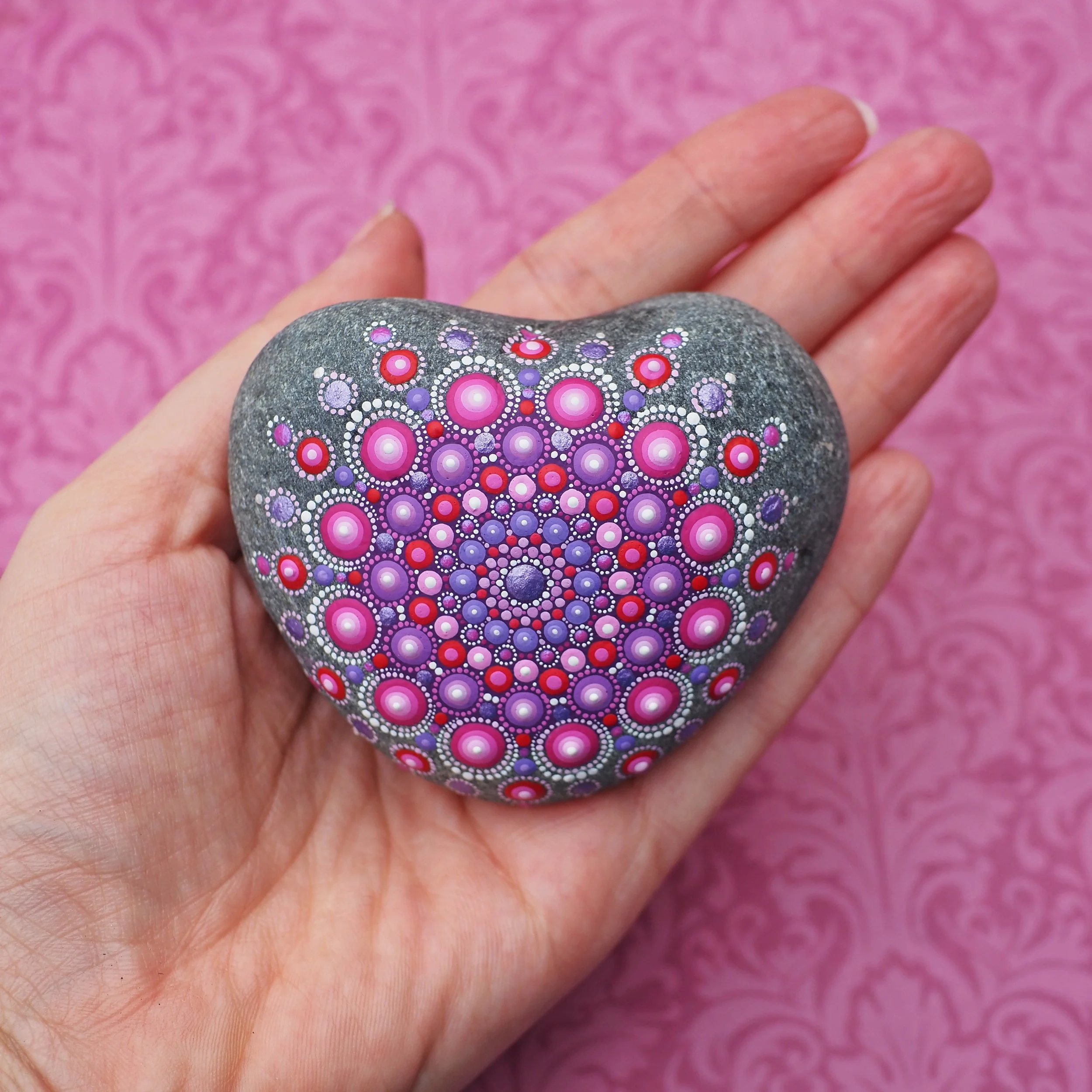 MANDALA STONES — Colourful Artistry | Mandala Stones | Elspeth McLean